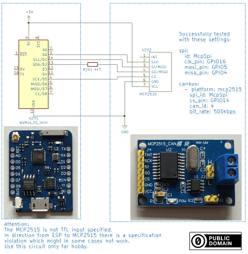 MCP2515 - ESPHome - Smart Home Made Simple