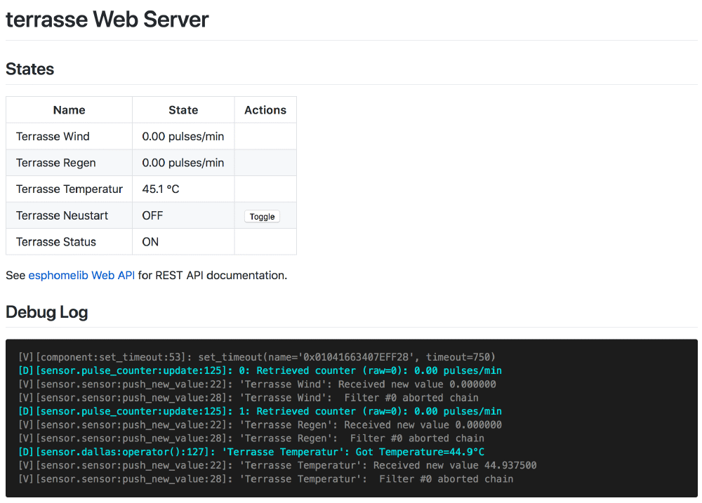 Web Server Component - ESPHome - Smart Home Made Simple